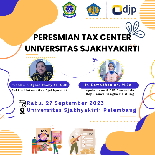 Peresmian Tax Center UNISTI – Fakultas Ekonomi Universitas Sjakhyakirti